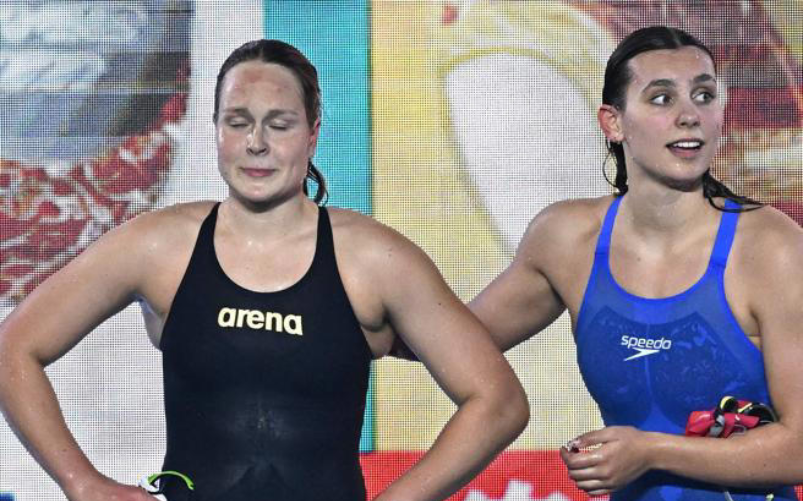 Fischi alla nuotatrice israeliana Gorbenko e l’abbraccio dell’azzurra ...