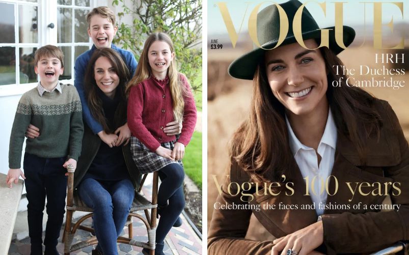 Kate Middleton e la foto ritoccata: il volto della principessa “preso ...